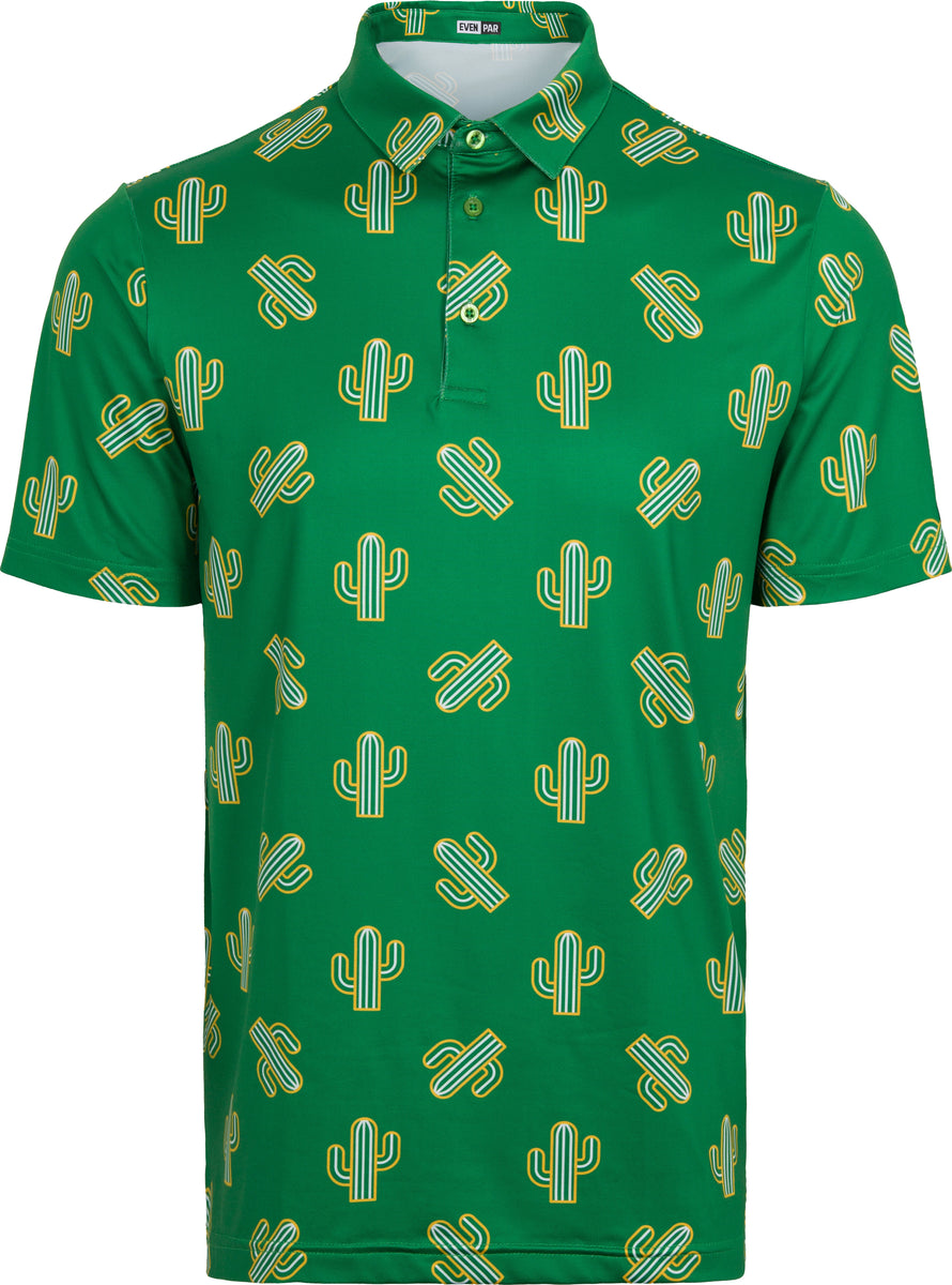 Wasted Cactus Golf Polo Shirt – EvenParGolf.com